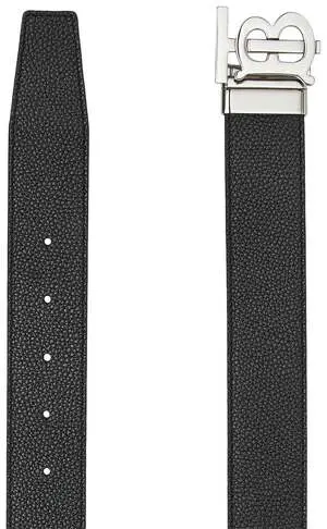 Burberry Tb Monogram Buckle Belt