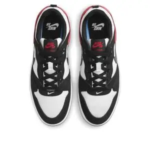 Nike Alleyoop Low Top Sneakers - Black/white/university Red