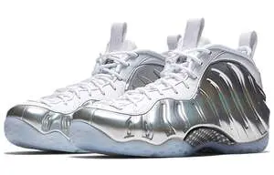 Nike Foamposite One 'chrome - Silver/white