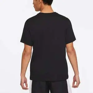 JORDAN Air Shoes Printed Short Sleeve Tee - Black