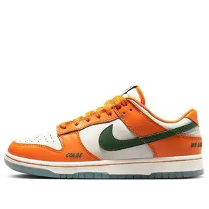 Nike Florida A&m University Dunk Low 'rattlers - Whiteorange