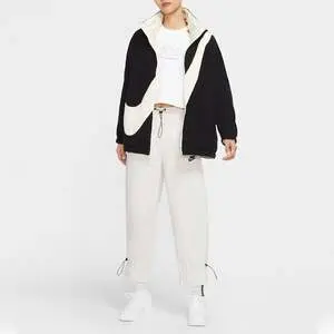 Nike Reversible Fleece Jacket With Large Logo