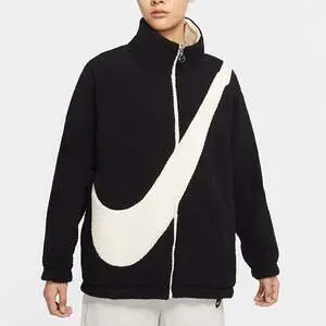 Nike Reversible Fleece Jacket With Large Logo
