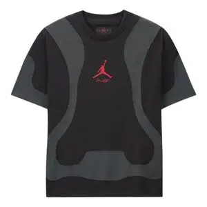 JORDAN X Off-white 2020 T-shirt Red - Black