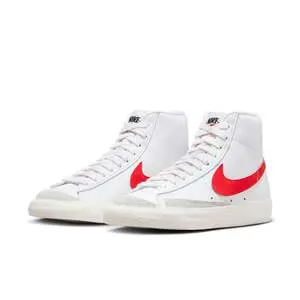 Nike Blazer '77 Vintage Mid Sneakers - White/red