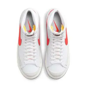 Nike Blazer '77 Vintage Mid Sneakers - White/red