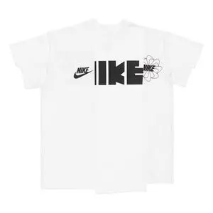 Nike X Sacai Splicing Logo Short Sleeve T-shirt - White