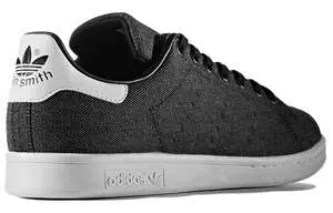 Adidas Originals Stan Smith Denim Sneakers - Black