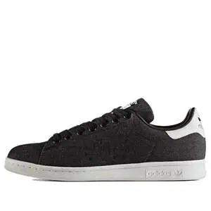 Adidas Originals Stan Smith Denim Sneakers - Black