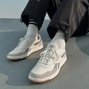 REEBOK Court Advance Sneakers - Beige/grey/blue