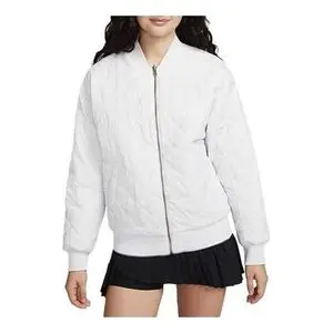 Nike Reversible Varsity Bomber Jacket - White/black