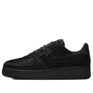 Nike Force 1 Low '07 Pony Hair Sneakers - Black