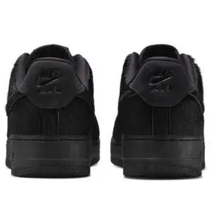 Nike Force 1 Low '07 Pony Hair Sneakers - Black