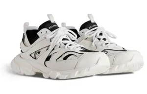 Balenciaga Track Sock Sneakers - White/black