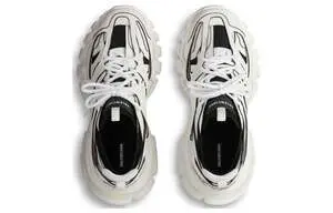 Balenciaga Track Sock Sneakers - White/black