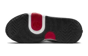 Nike Team Hustle D 11 Athletic Sneakers - Black/red