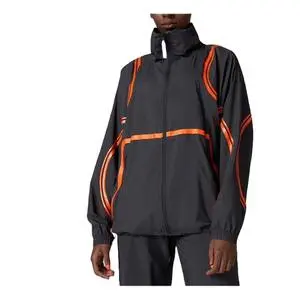 Adidas By Stella Mccartney Truepace Woven Jacket - Black/red