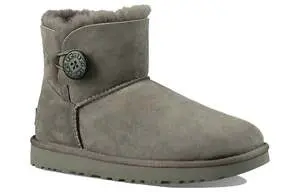 UGG Mini Bailey Button Ii Boots - Grey