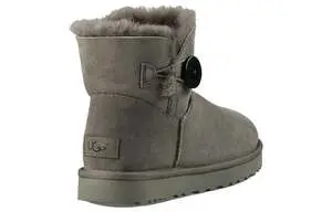 UGG Mini Bailey Button Ii Boots - Grey