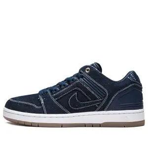 Nike Air Force 2 Low Qs 'east West Pack - Binary Blue-white-gum Dk Brown