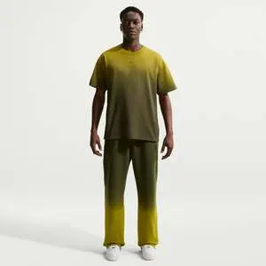 Nike Nocta Fleece Cs T-shirt 'moss Medium Olive - Moss/medium Olive