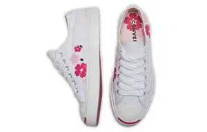 CONVERSE Jack Purcell Floral Print Sneakers - White