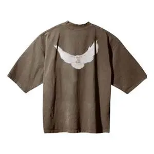 Yeezy Ss22 Dove 3/4 Sleeve T-shirt - Beige