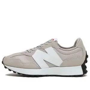 NEW BALANCE 327 Lace Up Sneakers - Grey/white