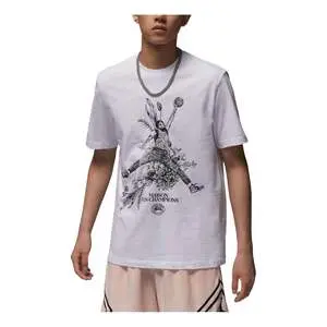 JORDAN Sport Dri-fit T-shirt Asia Sizing - White
