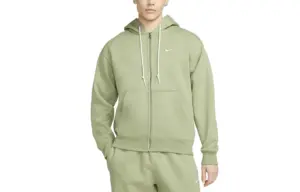 Nike Solo Swoosh Full-zip Hoodie 'oil - Green