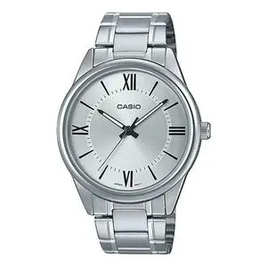 Casio Dress Series Classic Minimalistic Retro Business Watch - Silver