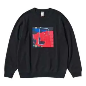 Uniqlo X Kaws X Warhol Graphic Sweatshirt - Black