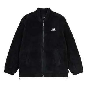 NEW BALANCE Logo Fleece Jacket - Black