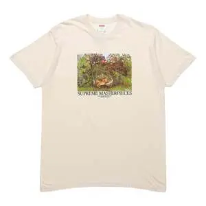 Supreme Ss20 Week 1 Masterpieces Tee - Creamyellow