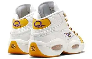 REEBOK Question Mid " Toe" Athletic Sneakers - Yellow