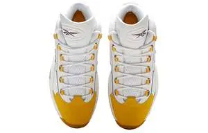 REEBOK Question Mid " Toe" Athletic Sneakers - Yellow