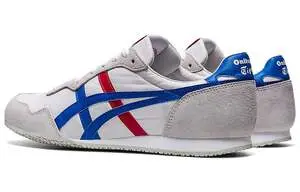 Onitsuka Tiger Serrano "white Directoire Blue" Sneakers - White/blue/red