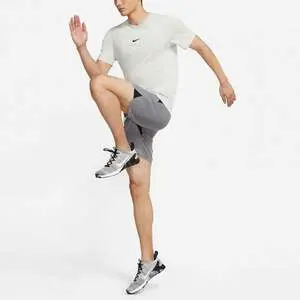 Nike As Nk Df Tee Dfc Crew Heather - Grey