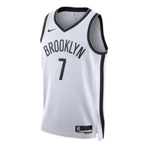 Nike Kevin Durant Brooklyn Nets 2023/24 Association Edition Jersey - White/black