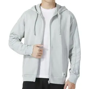 Adidas Lounge French Terry Full Zip Parka Jacket