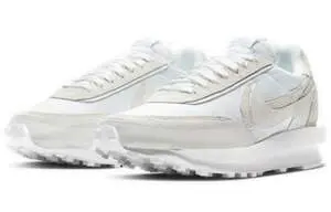 Nike X Sacai Ldwaffle Nylon Sneakers - White