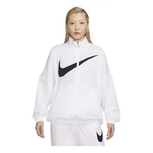 Nike Essential Woven Jacket - White/black