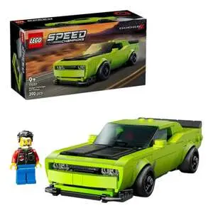 Lego Speed Champions Dodge Challenger Srt Hellcat Sports Car - Multi-color