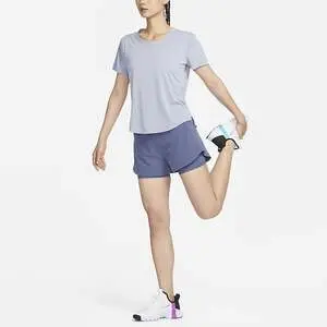 Nike Dri-fit Bliss 2-in-1 Shorts - Purple