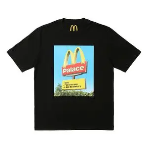 PALACE X Mcdonald's Sign T-shirt - Black