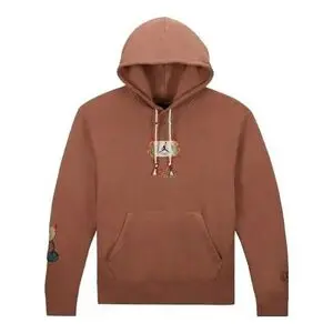 JORDAN X Travis Scott Graphic Hoodie - Archaeo Brown