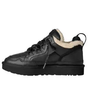 UGG Lowmel Leather Sneakers - Black
