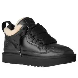 UGG Lowmel Leather Sneakers - Black