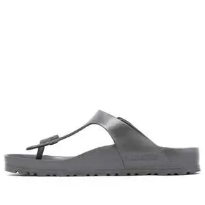 BIRKENSTOCK Gizeh Essentials Eva Metallic Sandals - Grey
