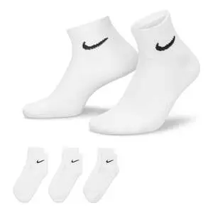 Nike Everyday Lightweight Mid Tops Training Socks - White